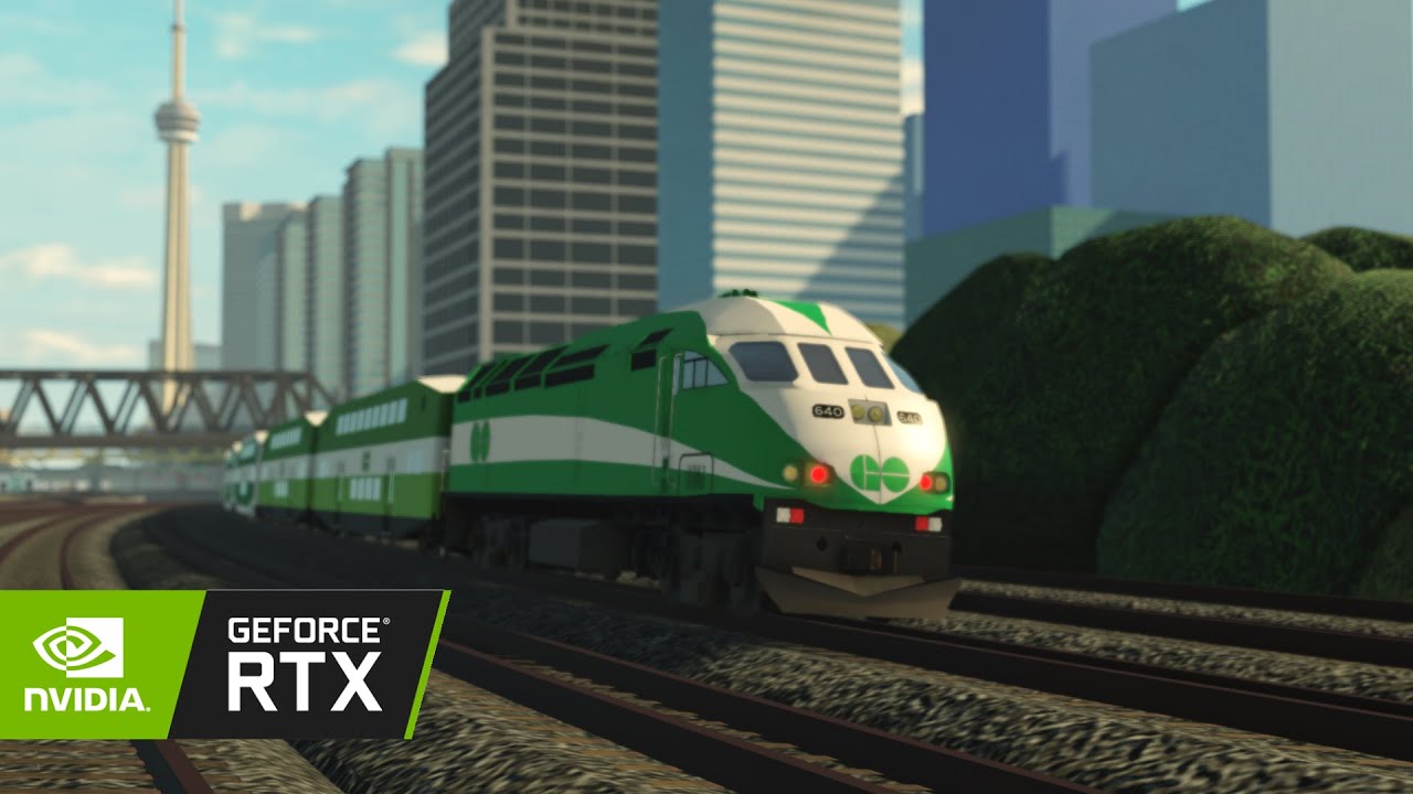 GO and VIA trains Railfanning Roblox Lakeshore West Railway - YouTube