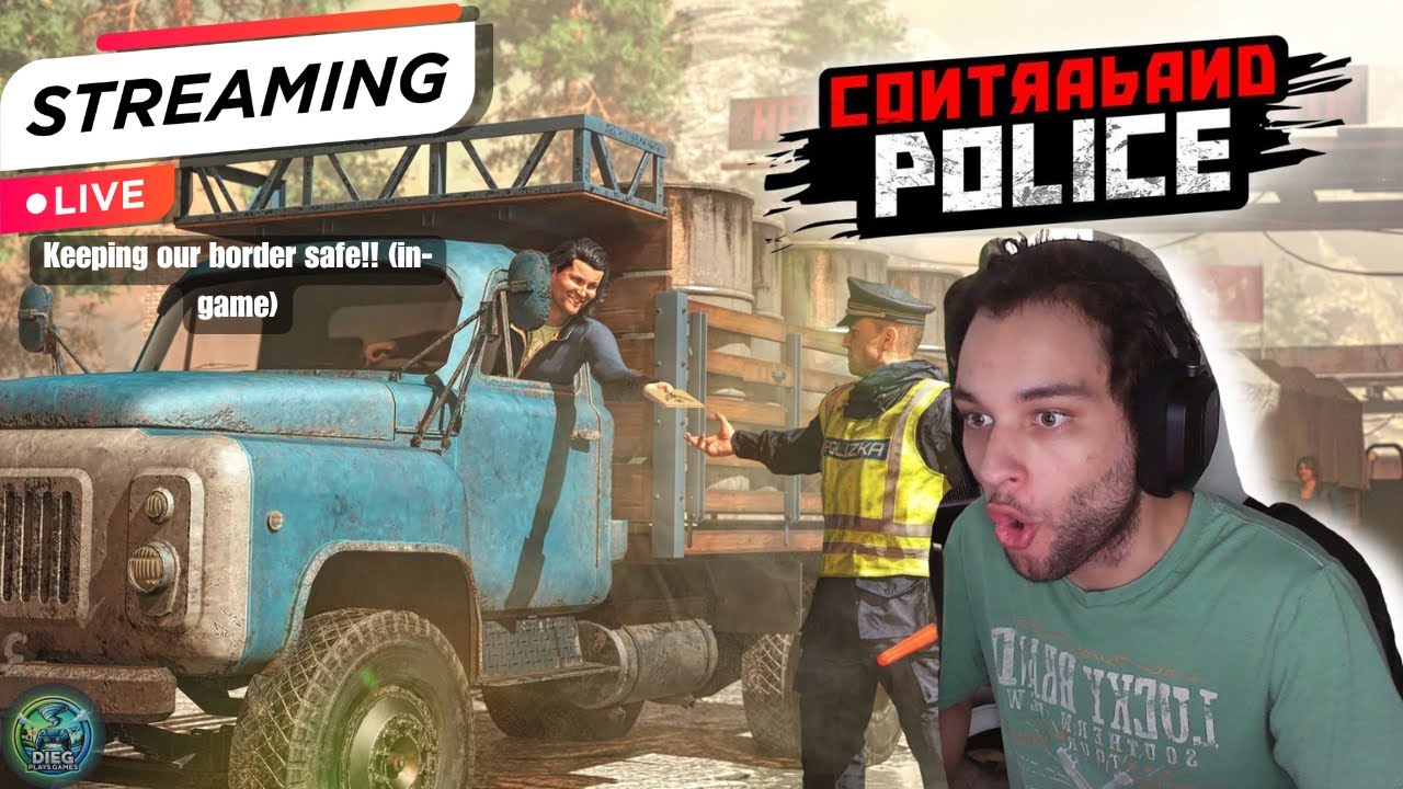 Contraband Police | Border Simulator! Keeping our border safe! (in-game ...