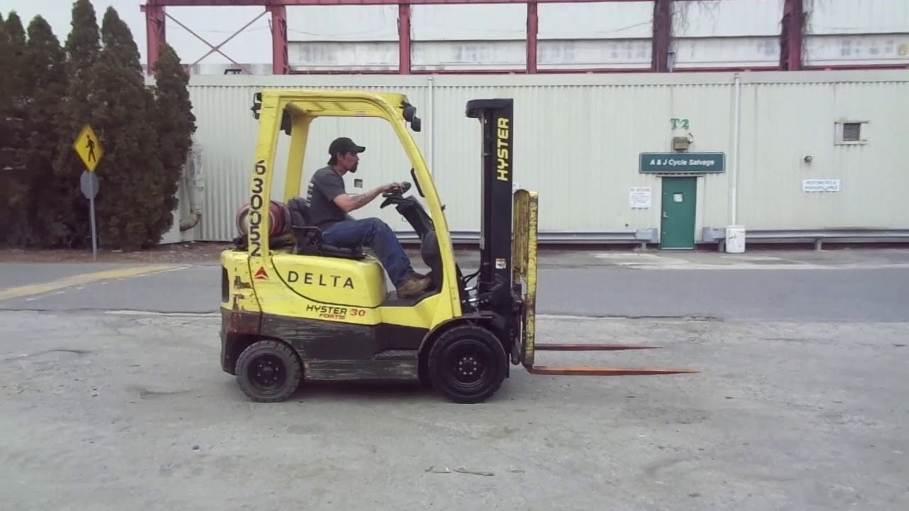Hyster H30FT (66J) - YouTube