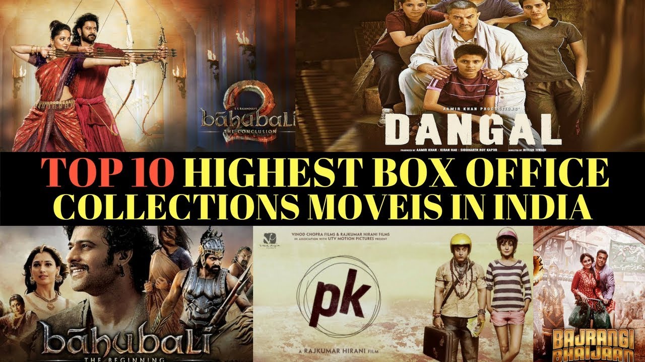 TOP 10 Highest Box Office Collections in India || Highest Collections ...