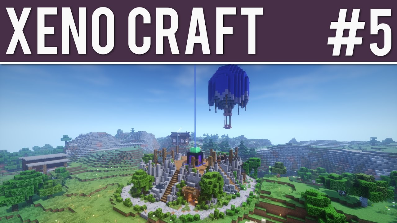XenoCraft: Episode 5 - District Portals - YouTube
