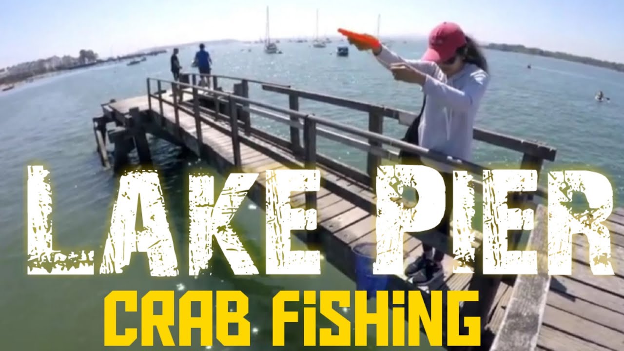 Lake pier crab fishing, Poole, Dorset, UK - YouTube