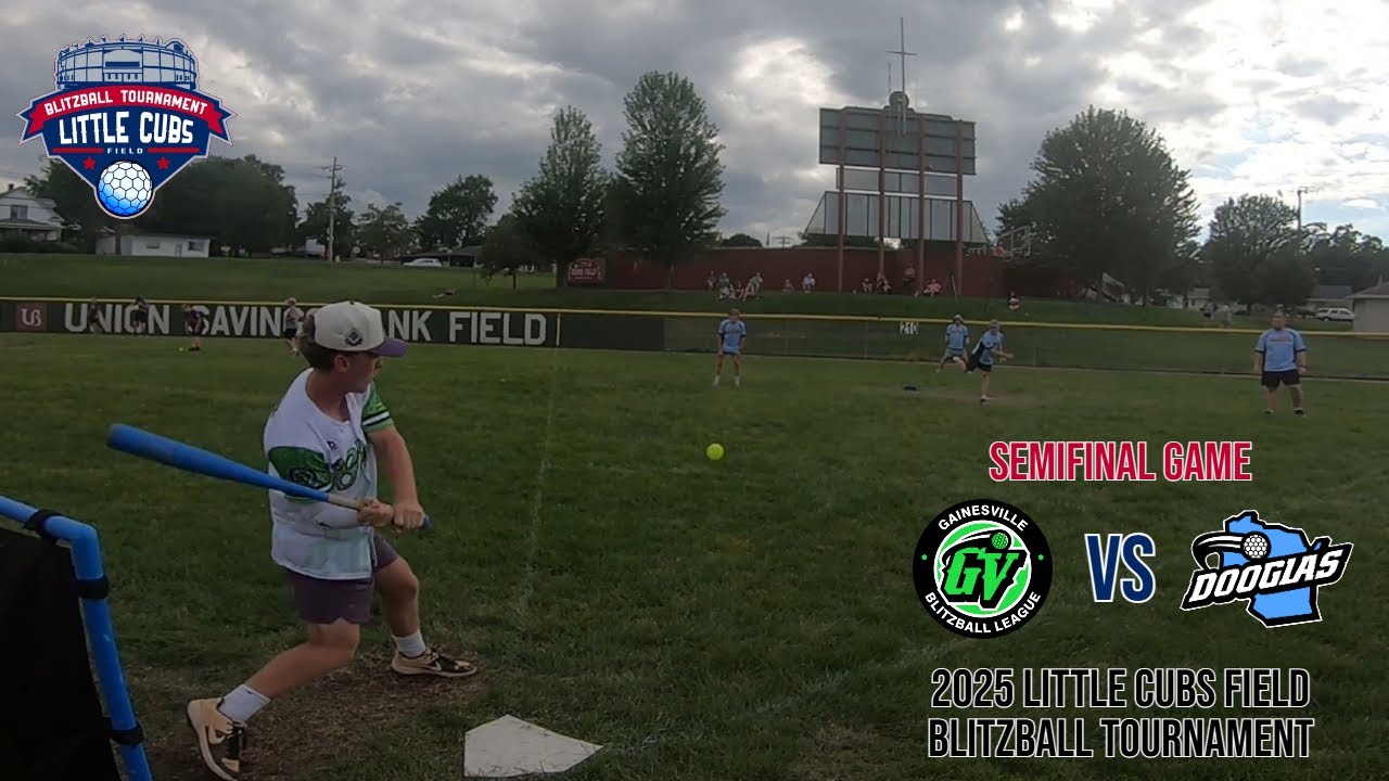 Semifinal Game VS Gainesville Blitzball League | 2025 Little Cubs Field ...