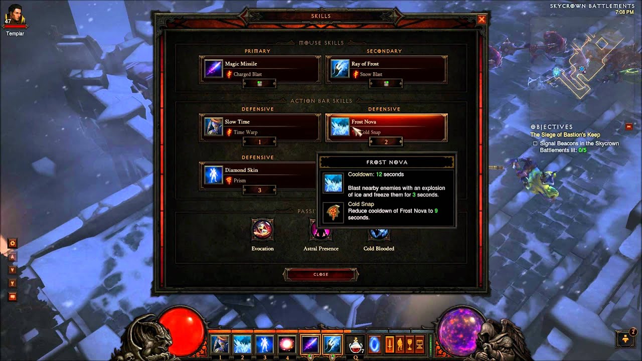Diablo 3 III 1080p - Simple Wizard Build (Guide Tutorial High Quality ...