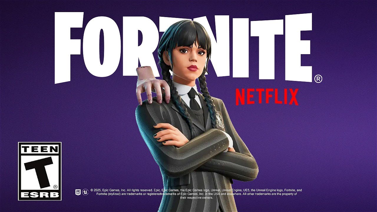 Fortnite x Wednesday Addams | Official Trailer - YouTube