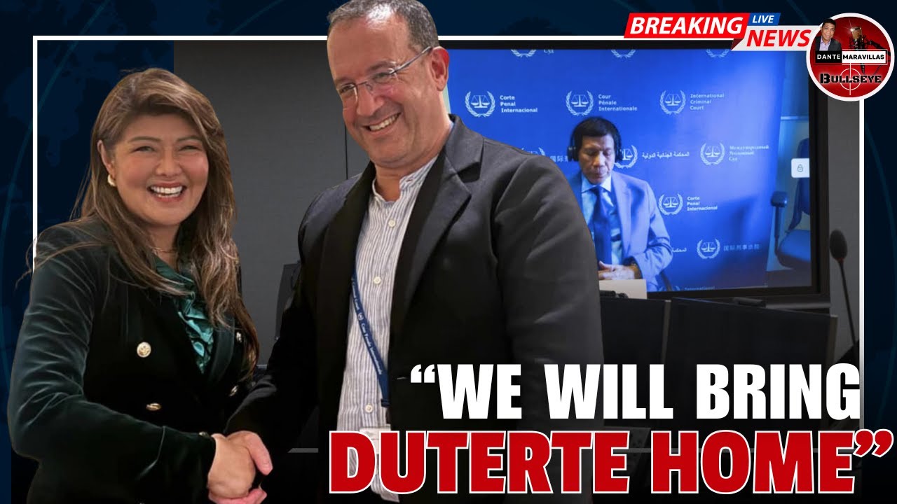 "WE WILL BRING DUTERTE HOME" - IMEE MARCOS - YouTube