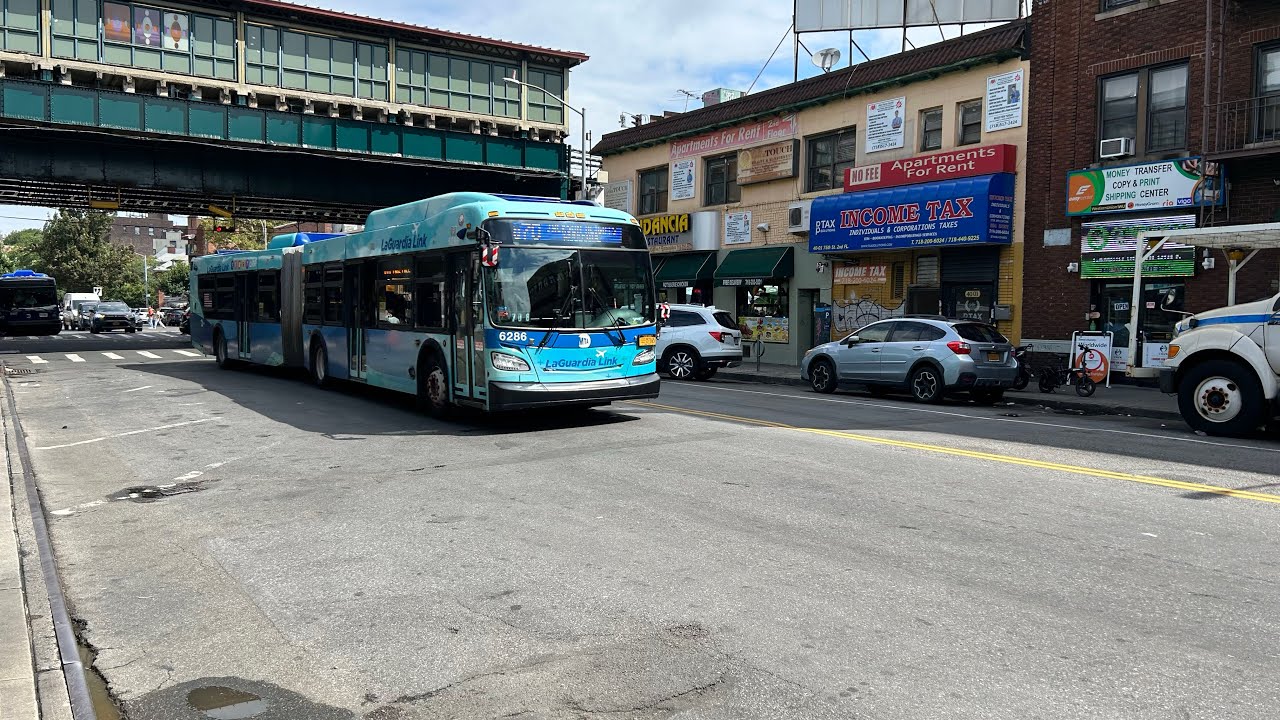 MTA: On Board 2020 New Flyer XD60 Articulated Xcelsior #6286 On The LGA ...