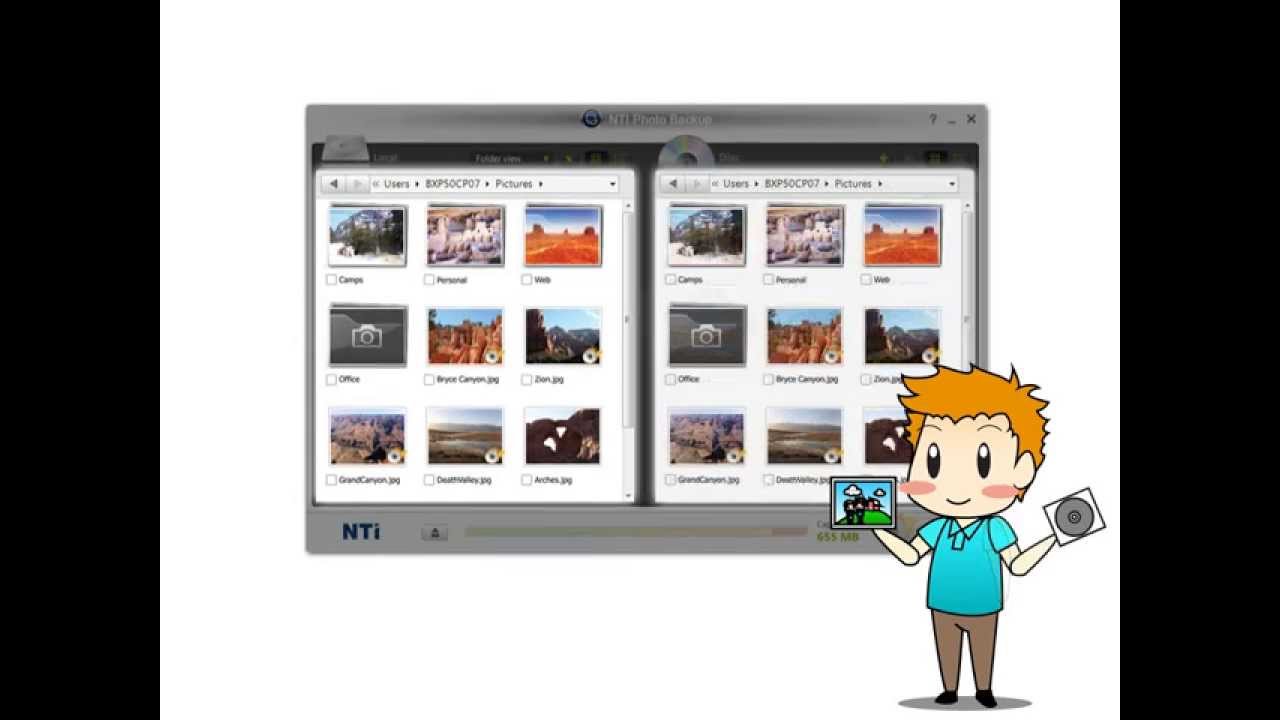 NTI Photo Backup - YouTube