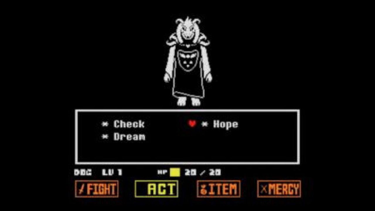 Undertale Final Boss | True Pacifist Ending - YouTube