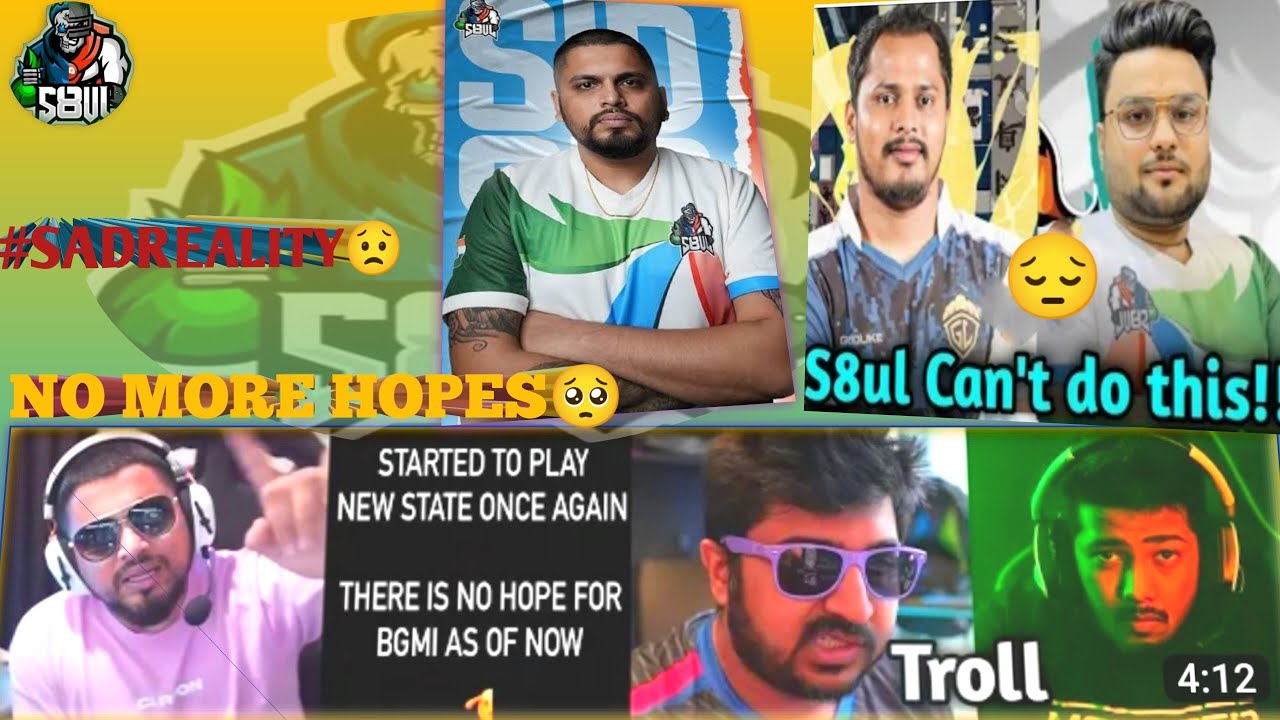 BGMI HAS NO HOPE- Sid reply on scary future, Scout BGMI Tweet - YouTube