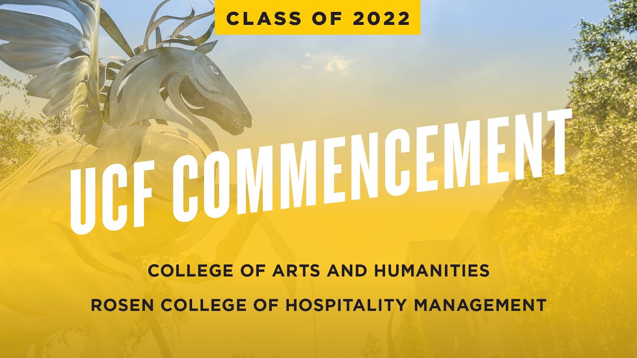 UCF Spring 2022 Commencement | May 6 at 2 p.m. - YouTube