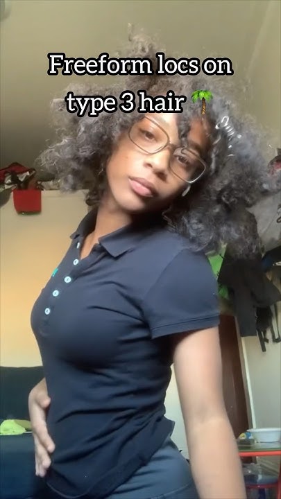 What Freeforms look like on type 3 hair, BEAUTIFUL locs 🌴 #hairtips # ...