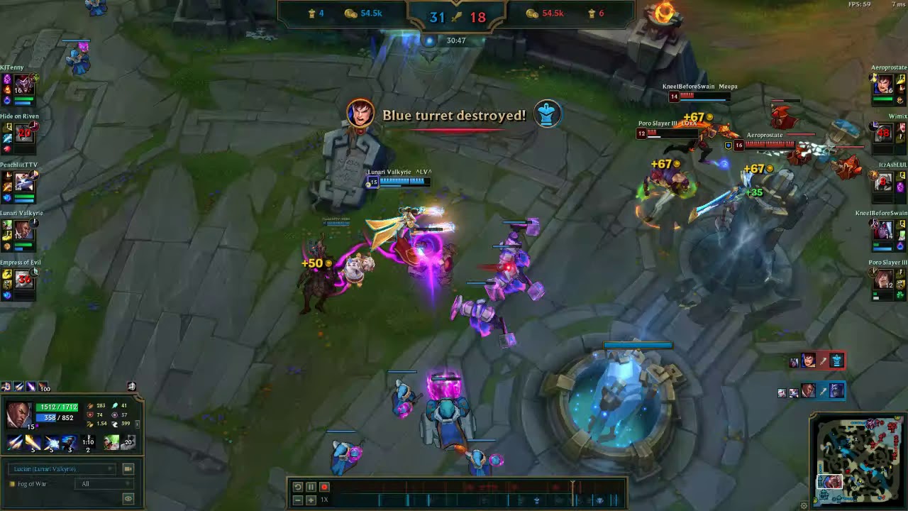 Easy Tripple...Er Sorta Quad? | League of Legends - YouTube