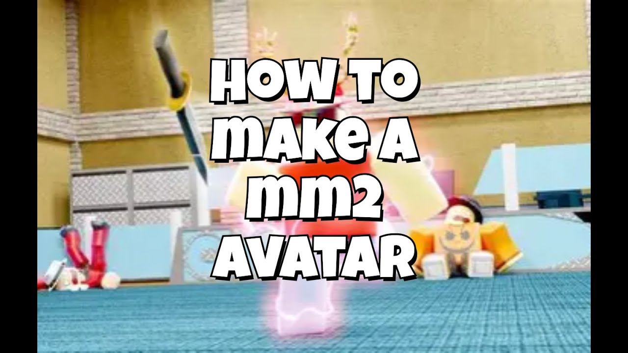 how to make a mm2 outfit in catalog avatar creator - YouTube