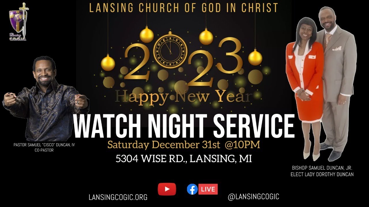 NYE Watch Night Service..... - YouTube