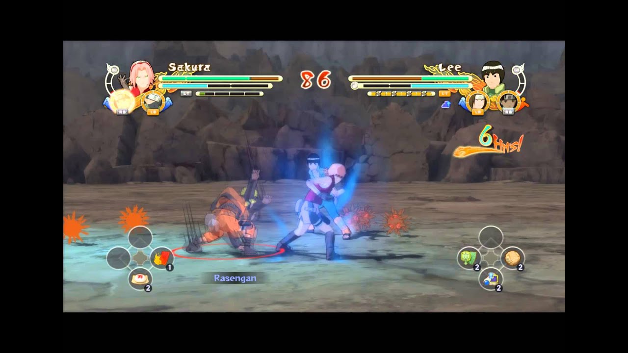 NS3FB Sakura vs Neji - YouTube