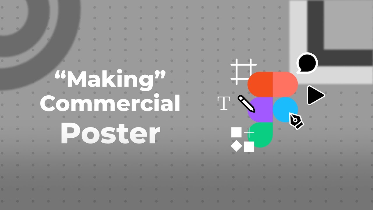 ["Figma Tutorial" ] -How To Make Commercial Poster In Figma- - YouTube
