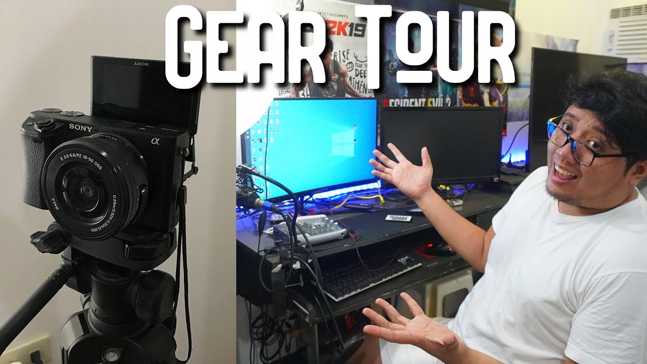 The jccaloy GEAR TOUR 2020 ( Vlogging & Editing Equipments ) - YouTube