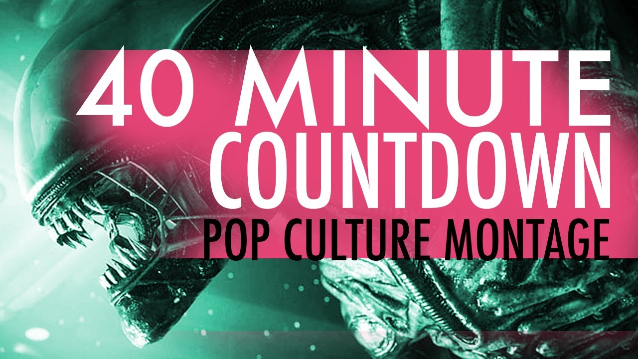 40 MINUTE COUNTDOWN - Pop Culture Montage - Perfect for trivia nights ...