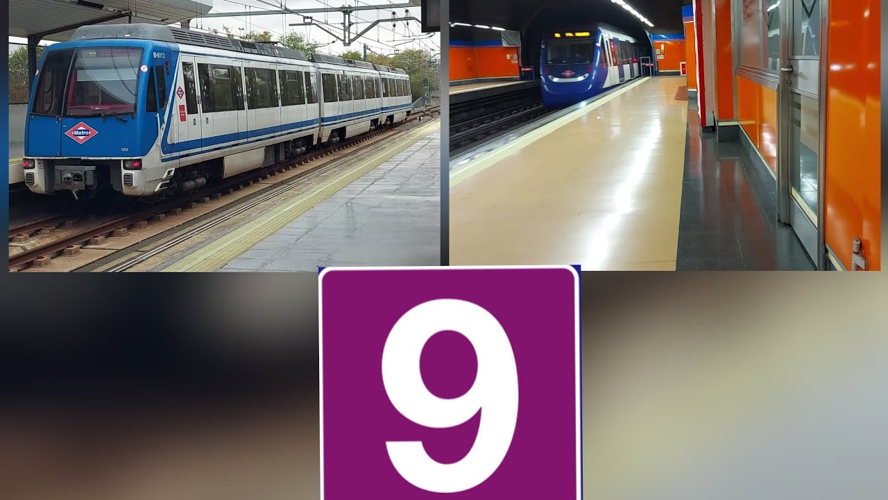 Metro de Madrid: Megafonia (L9B/A) Rivas Urbanizaciones - Vicálvaro ...