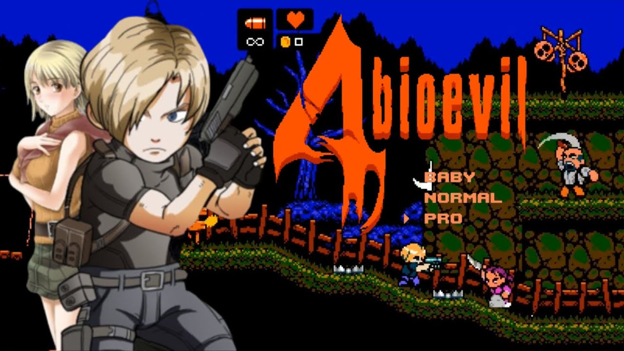 Resident Evil 4 (Bio Evil 4 demo 8 bits | PC) no [OpenBOR] - YouTube