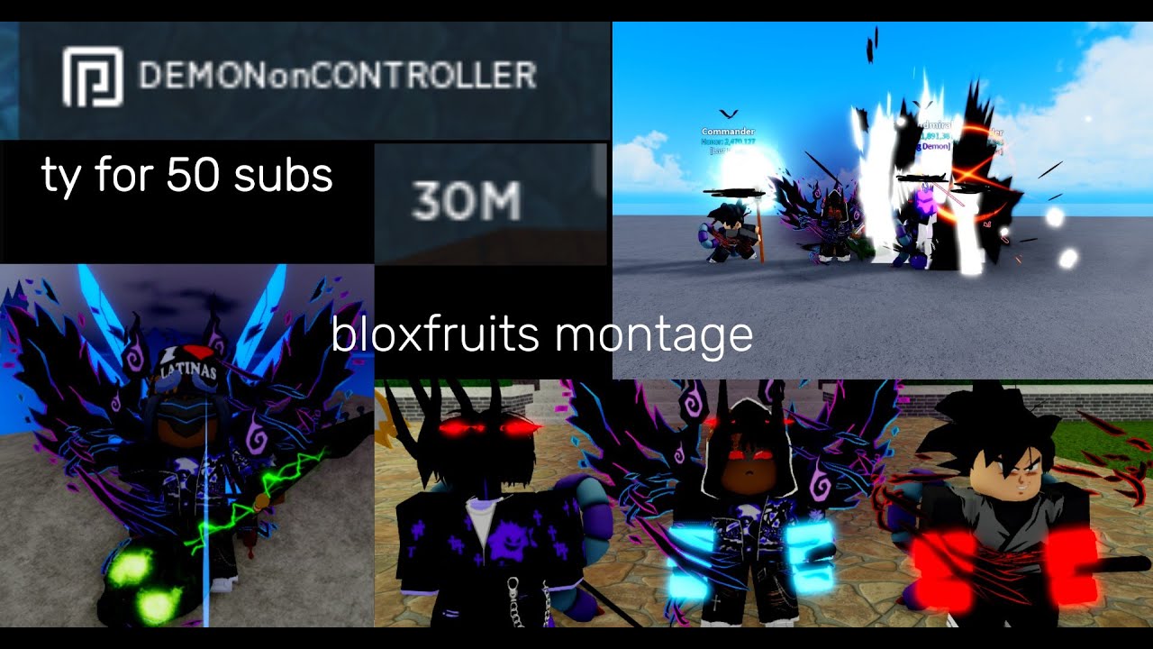 bloxfruits best controller player? (montage) (ty for 50 subs) - YouTube