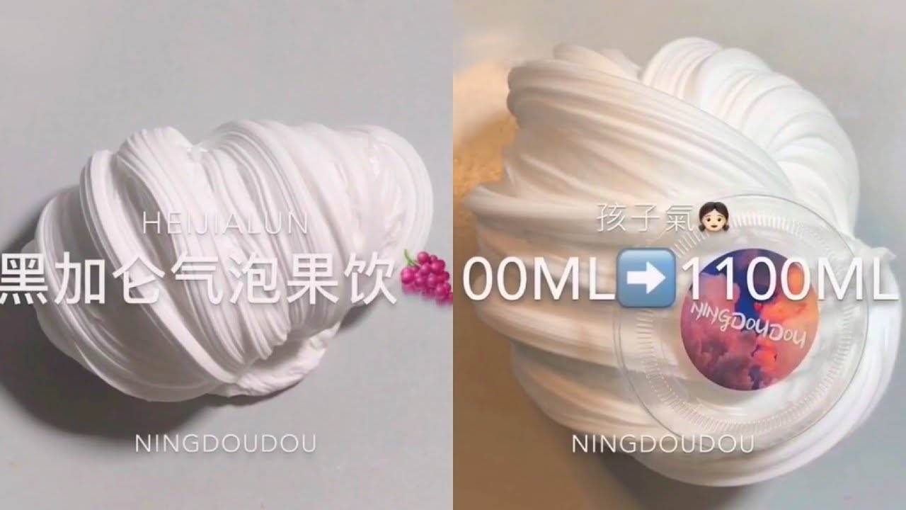 Inflate slime (bubble popping) - satisfying slime ASMR video ...