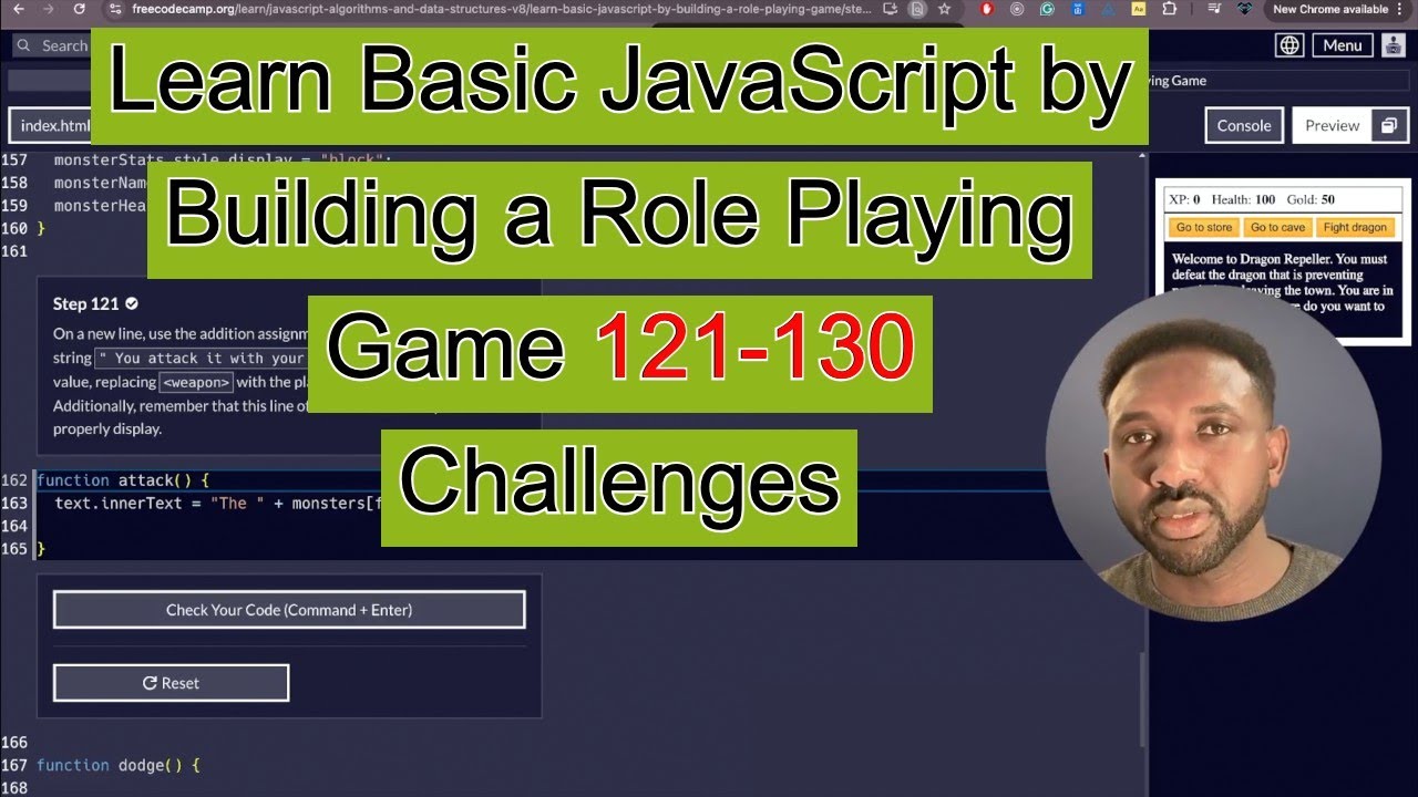 Learn JavaScript the Fun Way: Create a Role-Playing Game with ...