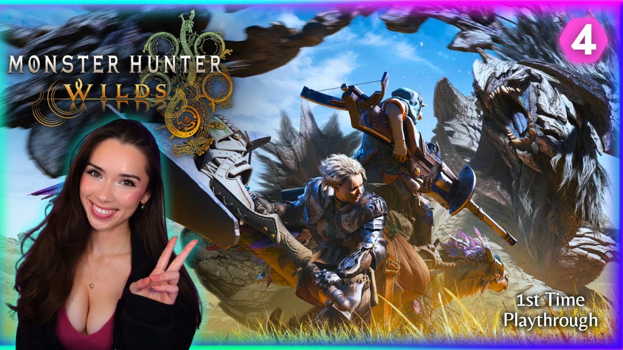 Confronting the WHITE WRAITH | Monster Hunter Wilds Gameplay | FIRST TIME Playthrough | Pt. 4 ...