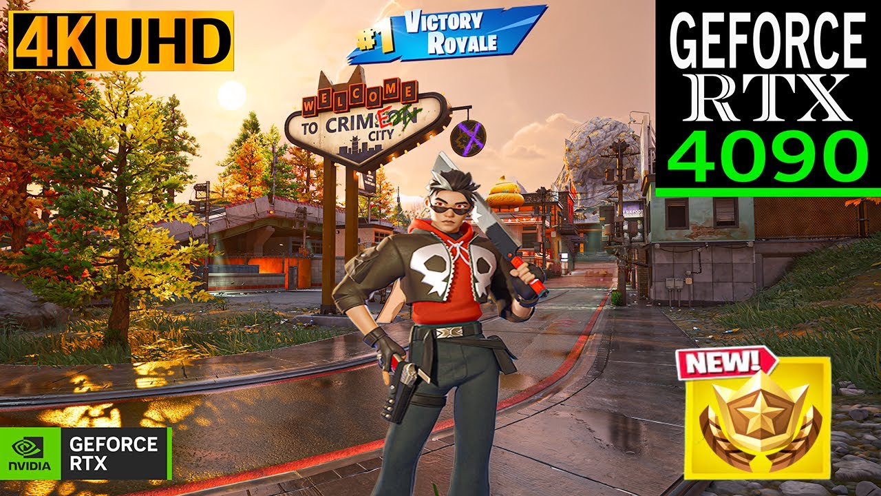 Fortnite Crew Pack March skin | RTX 4090 4K Max Graphics + Ray Tracing ...