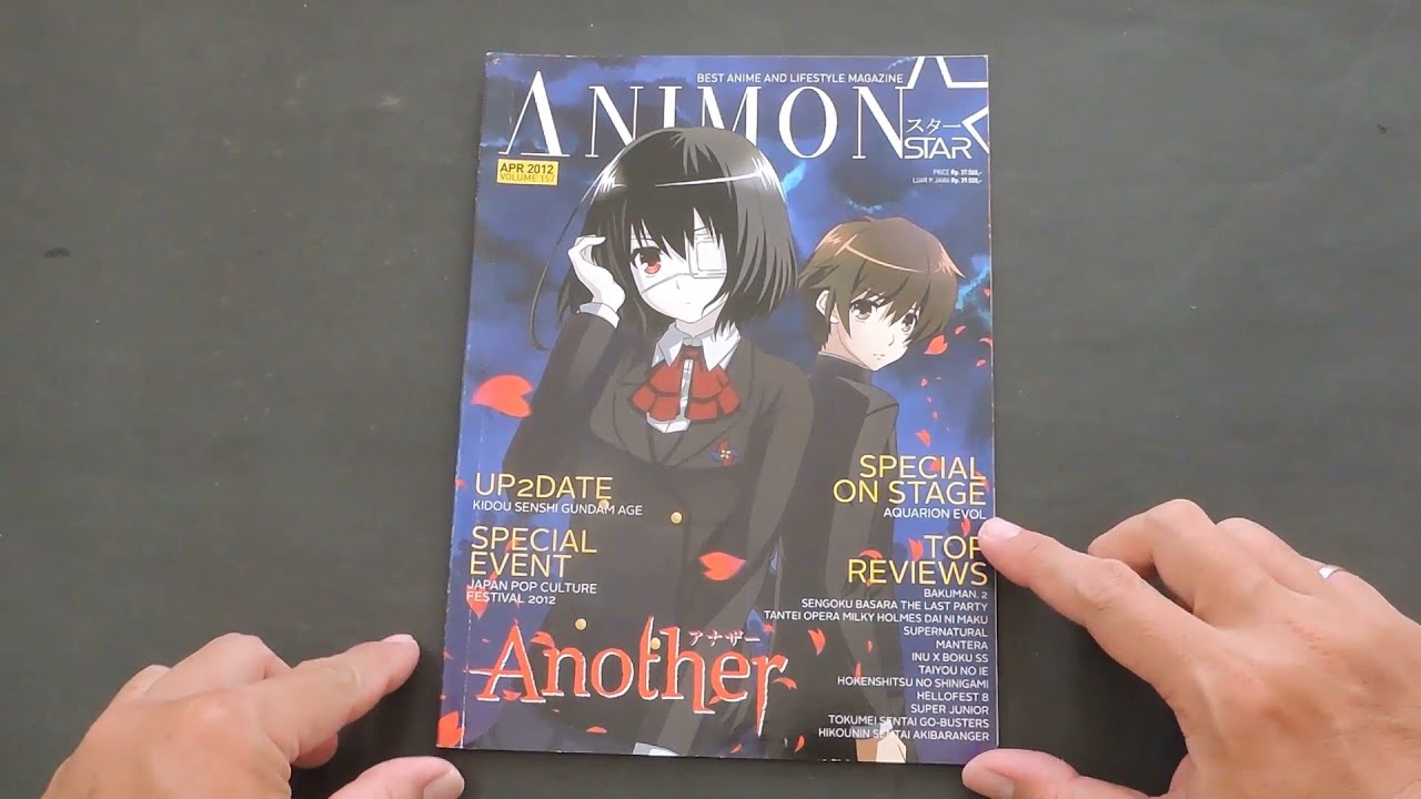 Majalah ANIMONSTAR 157 April 2012 ANOTHER, SENTAI GO BUSTERS and ...