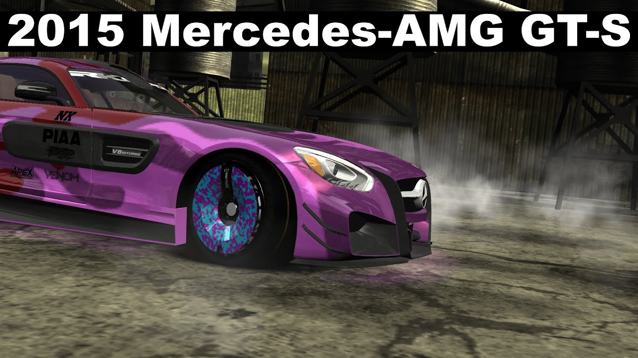 NFS Most Wanted | 2015 Mercedes-AMG GT-S Mod - YouTube
