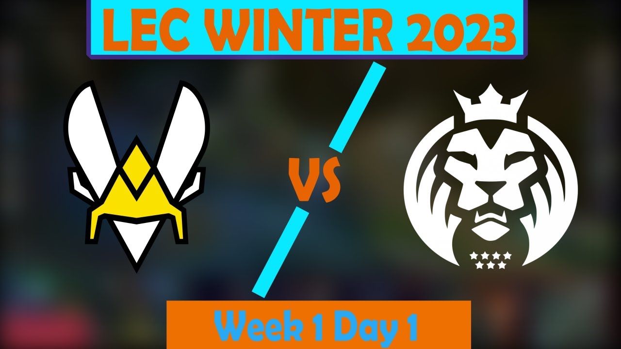 VIT vs MAD Highlights | LEC Spring Week 1 Day 1 - League of Legends # ...