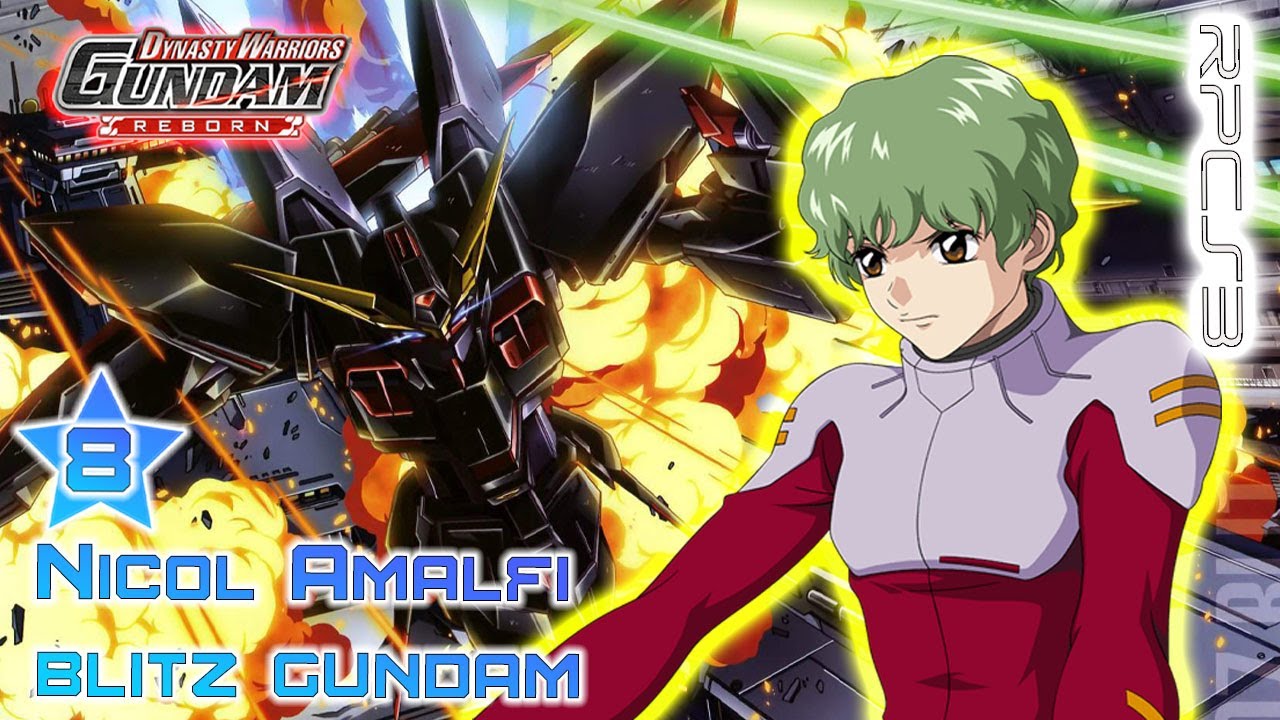 Nicol Amalfi Blitz Gundam 8⭐️Mission :DW Gundam Reborn (RPCS3) - YouTube