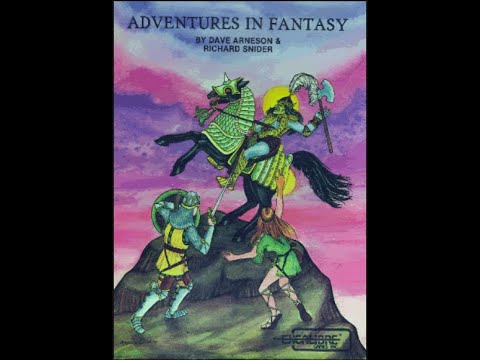 Adventures in Fantasy RPG by Arneson 1981 Dungeons and Dragons Dave ...