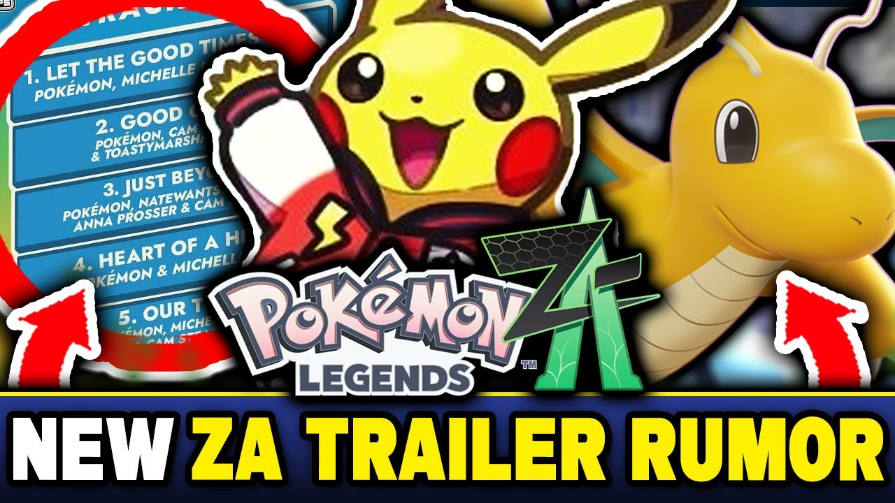 POKEMON NEWS! NEW WORLDS 2025 UPDATES! NEW LEGENDS ZA TRAILER GAMEPLAY ...