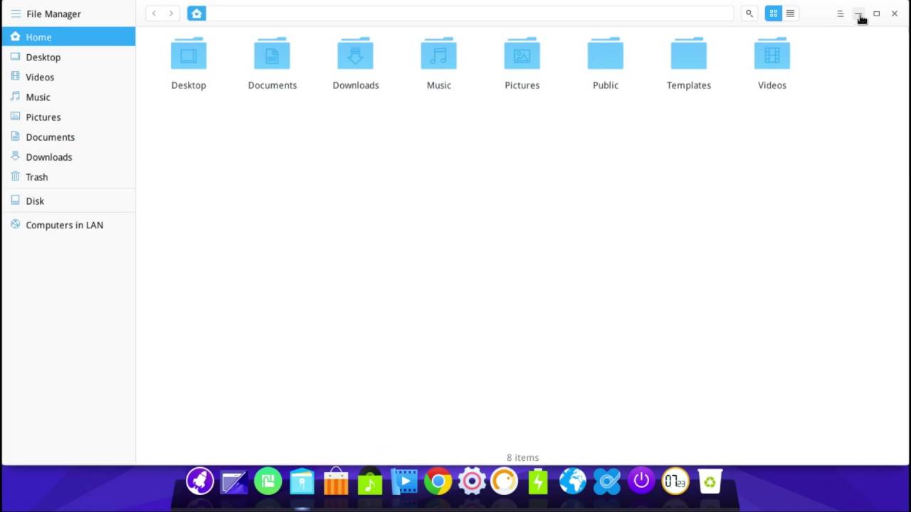 Deepin File Manager Version 1.0 - YouTube
