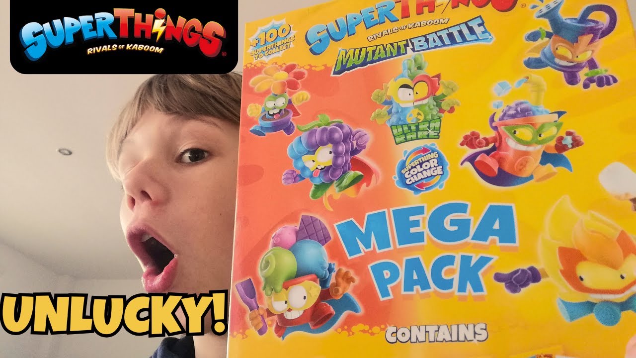 'Sooper' Unlucky!💥SuperThings Mutant Battle MEGA PACK💥 Unboxing ...