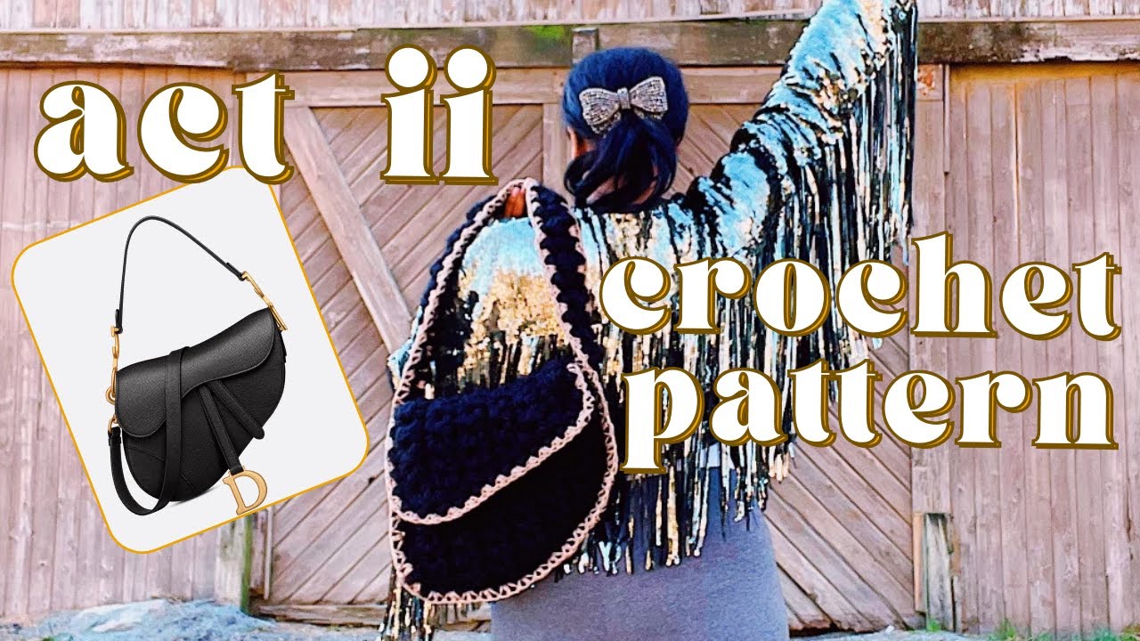 Crocheting The Act ii: Saddle Bag | COWBOY CARTER CROCHET DIY PROJECT ...