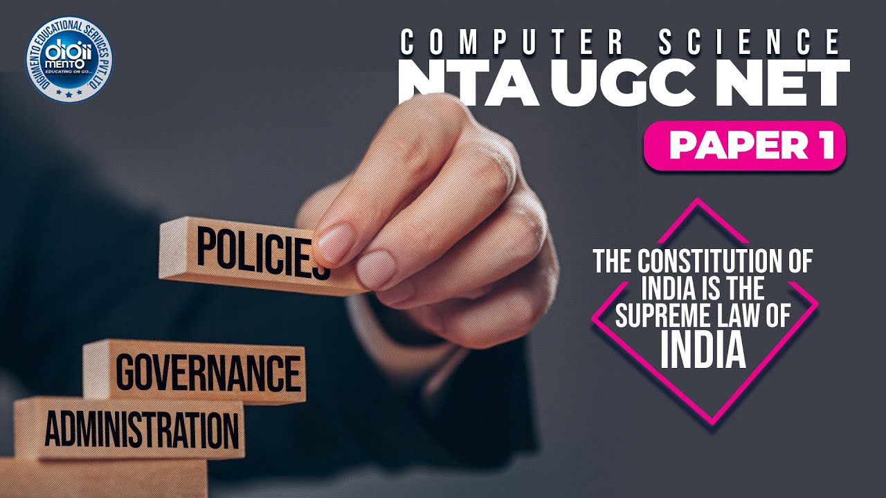 NTA UGC NET Paper 1 | Policies, Governance and administration ...