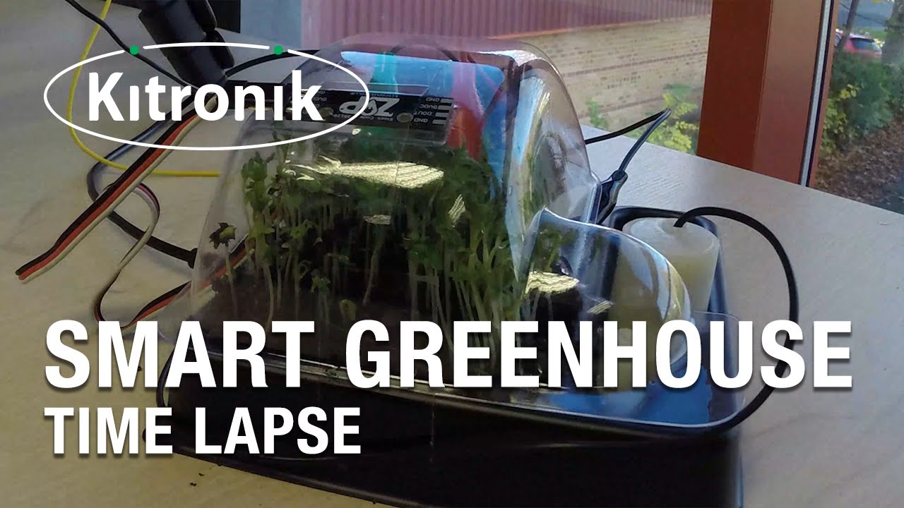 Time Lapse Smart Greenhouse Kit for the BBC micro:bit by Kitronik - YouTube