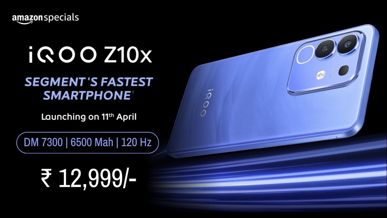 iQOO Z10x 5G Launch Date In India | iQOO Z10x Price In India, Features ...