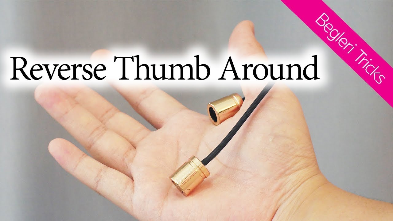 Begleri Tricks : หมุนรอบนิ้วโป้งด้วย reverse thumb around - YouTube