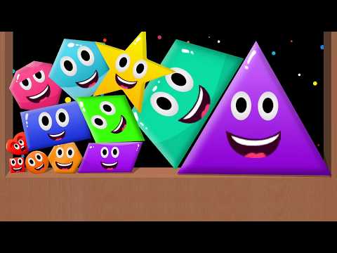 SHAPES MERGE : PUZZLE GAME - Shapes Dropping Game. Jelly 2048 Balls, Satisfying Mobile Suika Games
