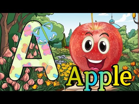 ABC phonic song - Toddler Learning Video Songs, A for Apple, Nursery ...