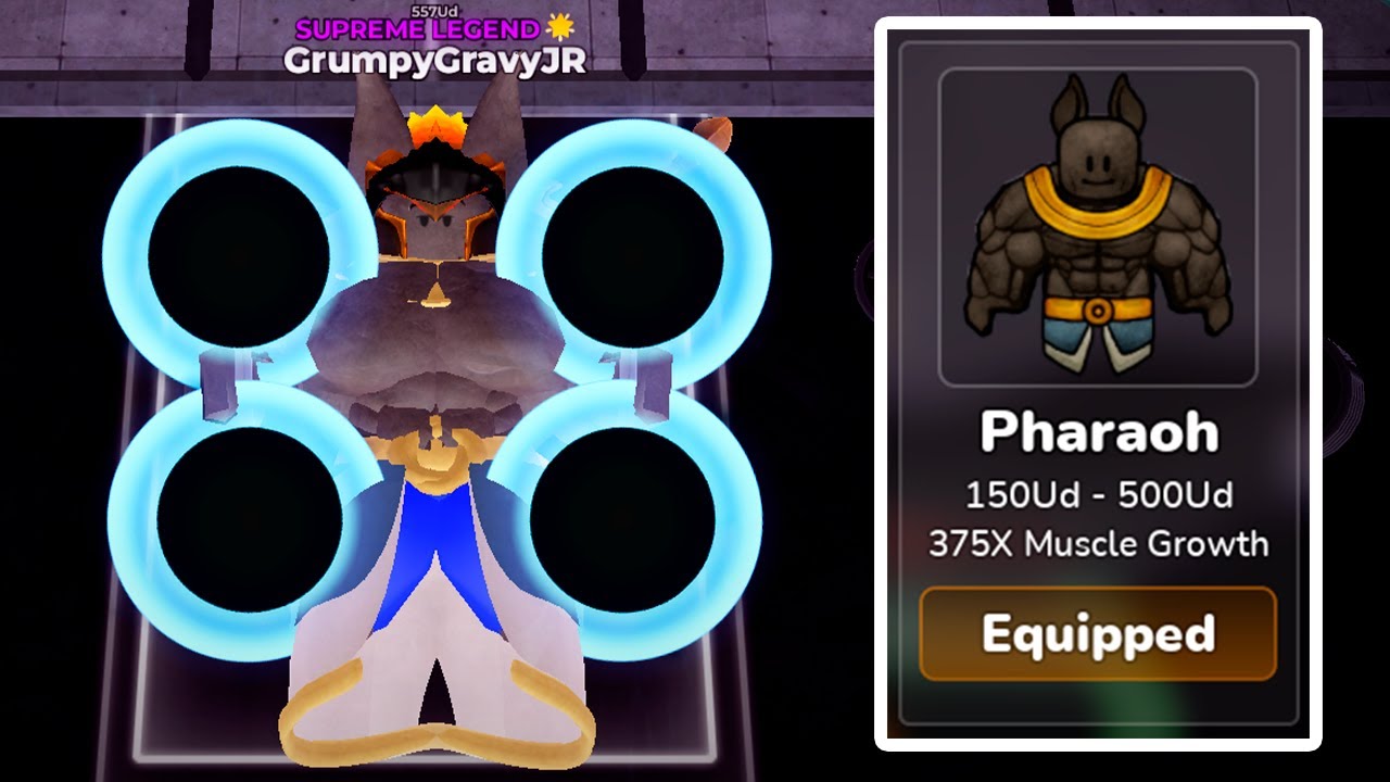 Unlocking INSANE Galactic Gym and MAX Pharaoh Body Alter in Gym League ...