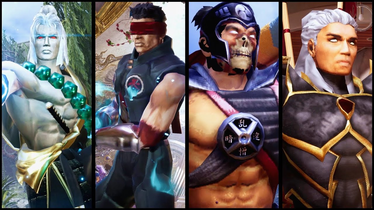 MK Deception Raiden, Kenshi, Havik, Hotaru & Shujinko - Skin Mod ...