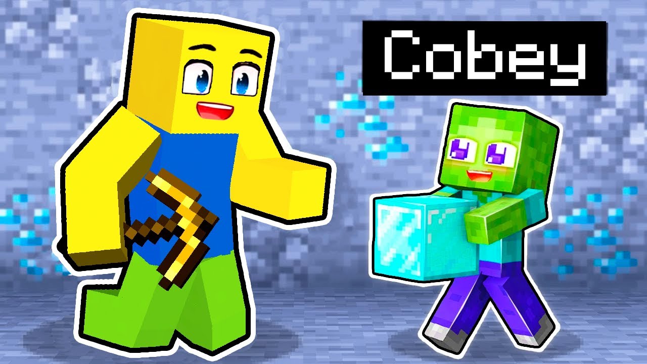 Playing Minecraft As A Helpful Zombie Youtube