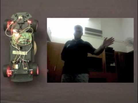 iPad- and Kinect-controlled car - YouTube