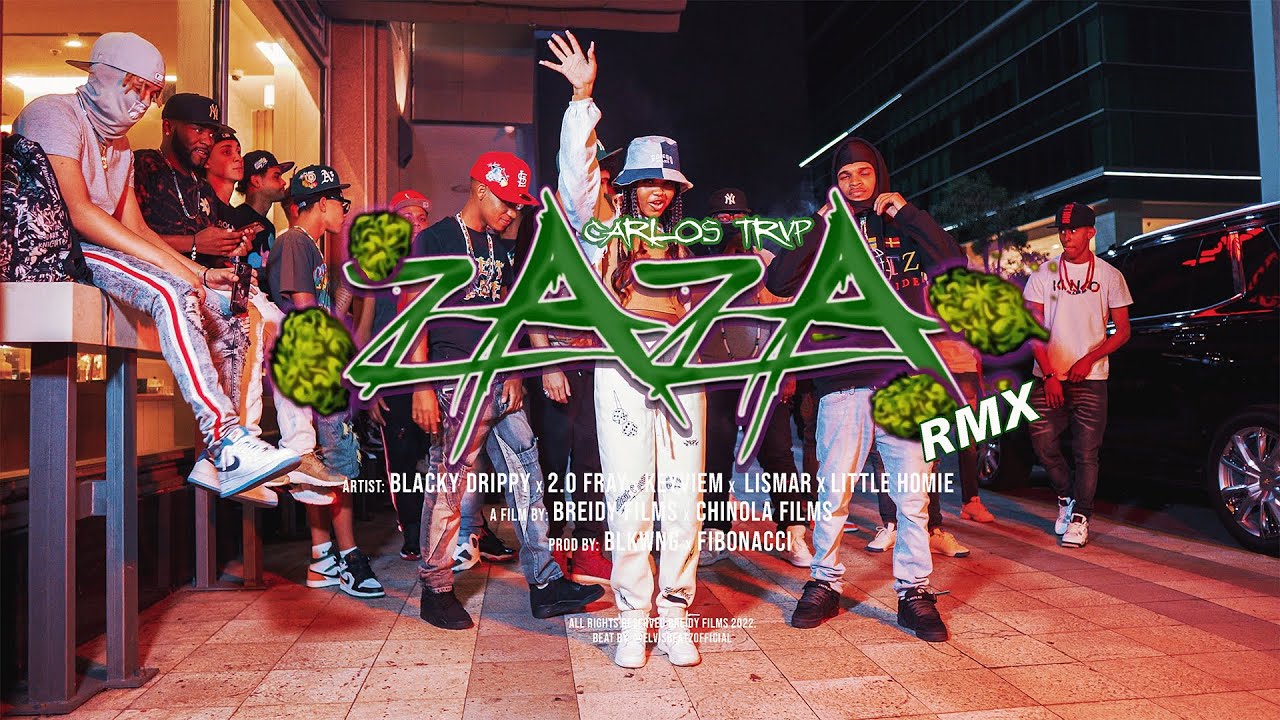 “ZAZA RMX” 😈💚 Carlos Trvp x Blacky Drippy, Keyviem, 2.0 Fray, Little ...